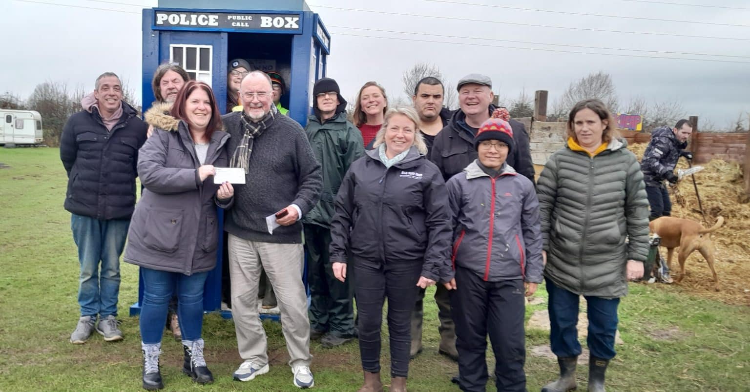 Fundraising at High Mead Farm in Ferndown, Dorset